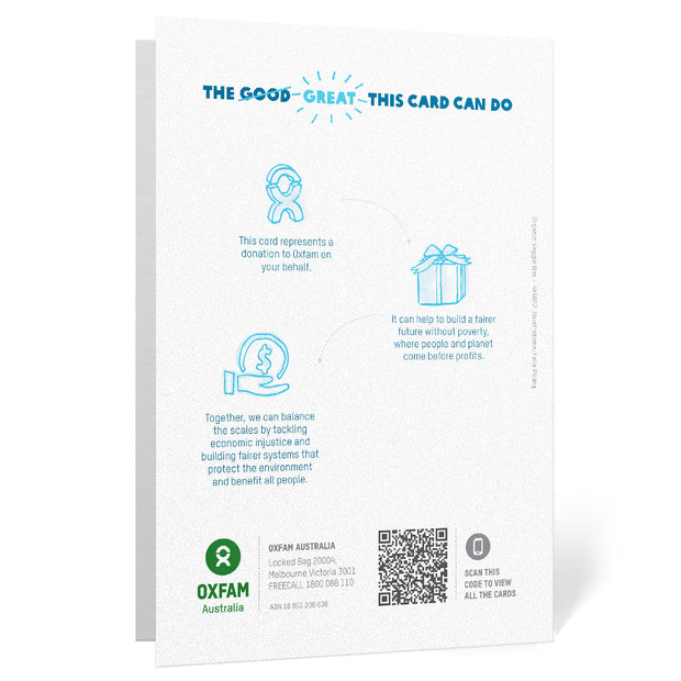 Organic Veggie Box - Charity Gift Card - Oxfam Unwrapped